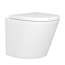 Short Projection Wall Hung Rimless Toilet and Soft Close Seat - Cesar ...